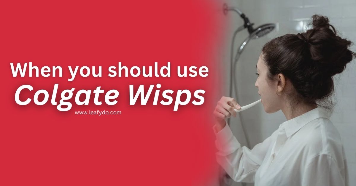 Are Colgate Wisps bad for your teeth?
