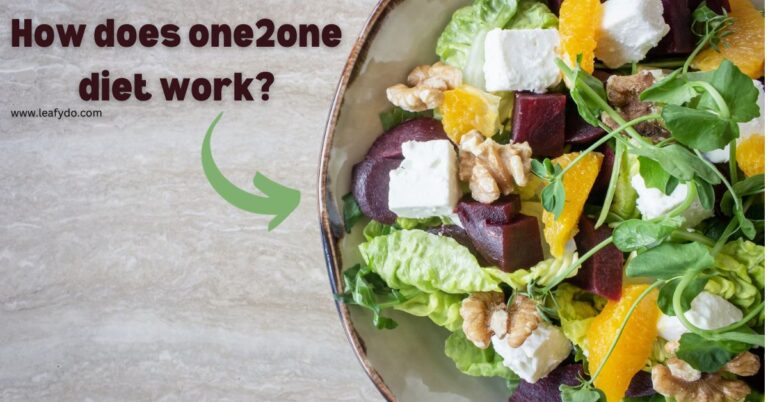 One2One diet plan and does it work?