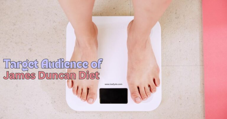 James Duncan Diet, Meal Plan, and more.